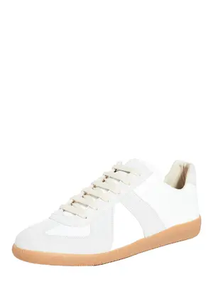 Maison Margiela Replica Sneaker In Off White & Black - 20% Off
